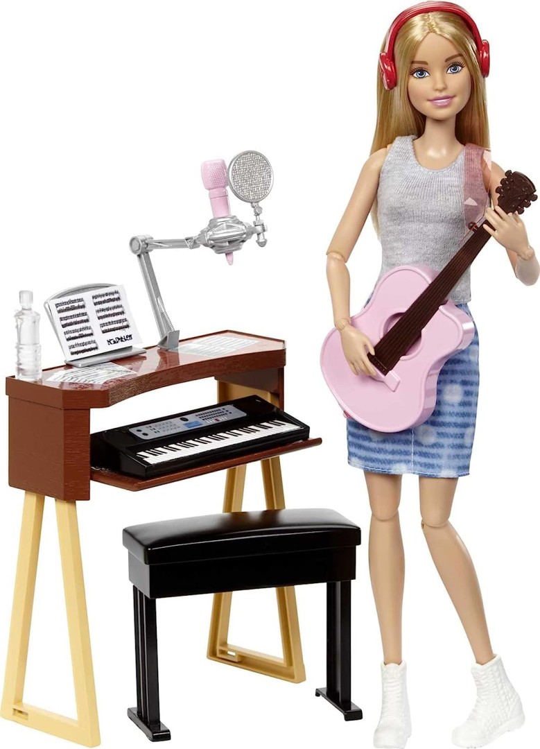 Barbie Musician Doll And Playset - Zappies
