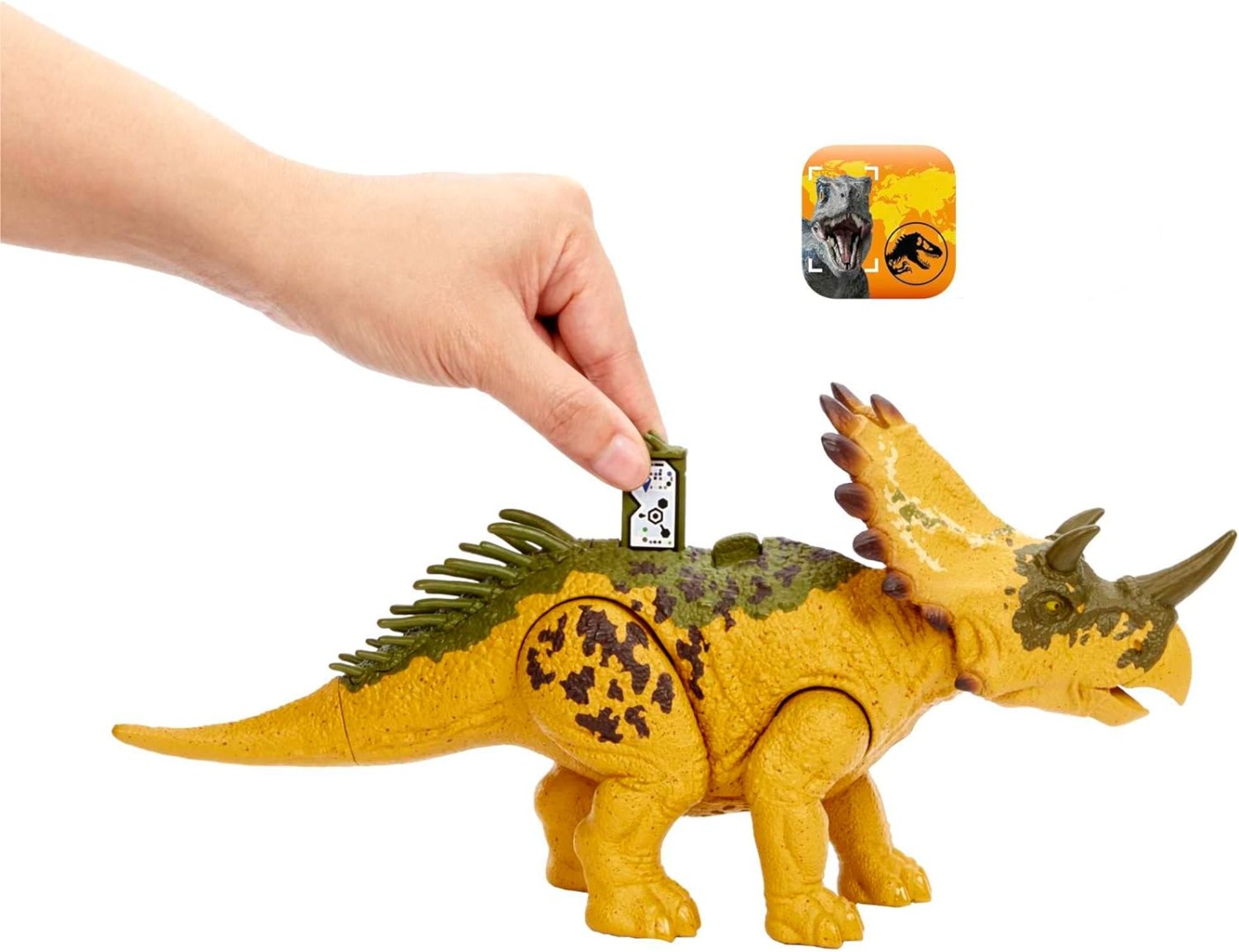 Jurassic World Wild Roar Regaliceratops - Zappies