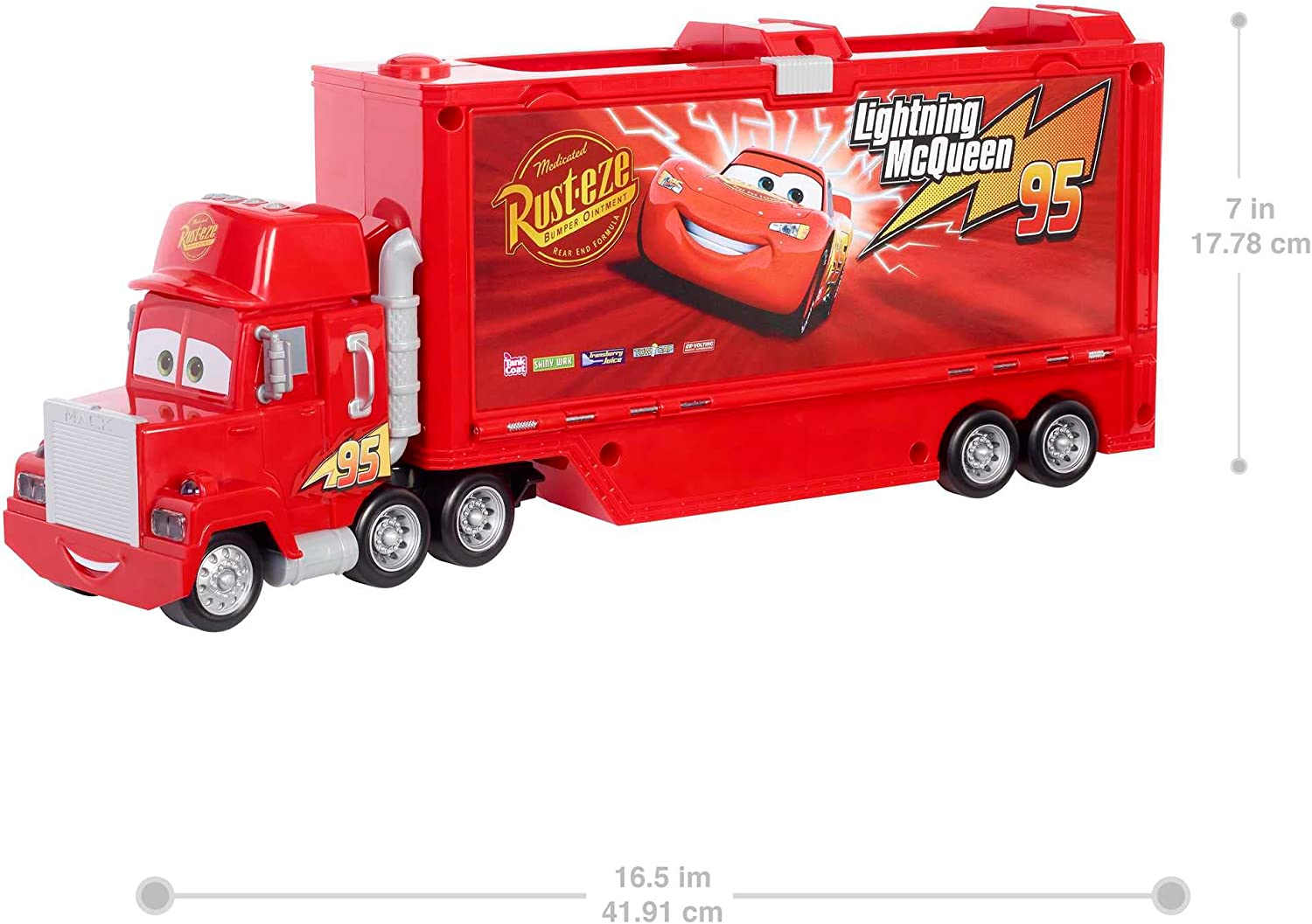 Disney Cars Track Talkers Chat And Haul Mack - Zappies