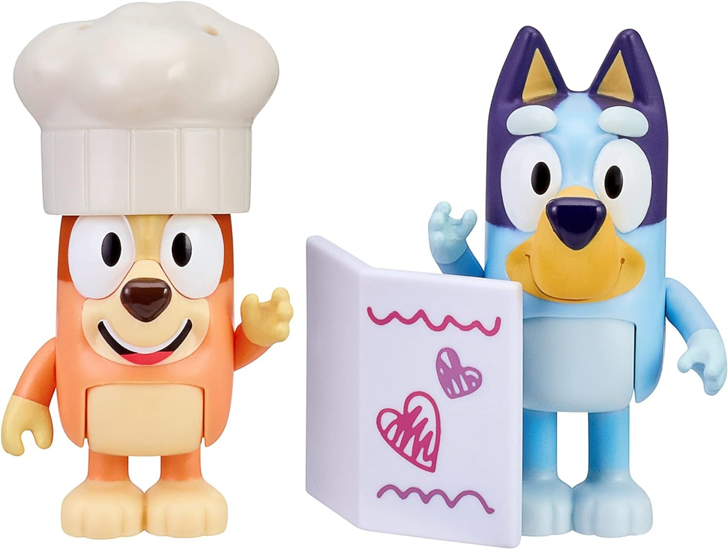 Bluey Fancy Restuarant Bluey And Bingo Figure 2 Pack - Zappies