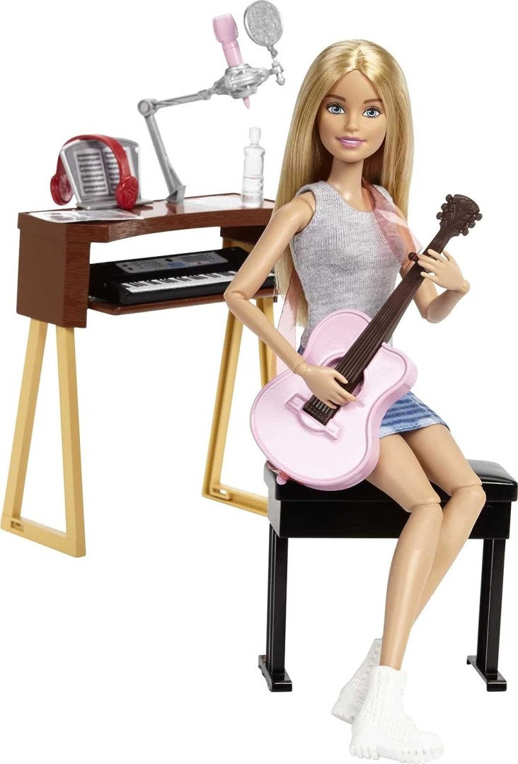 Barbie Musician Doll And Playset - Zappies