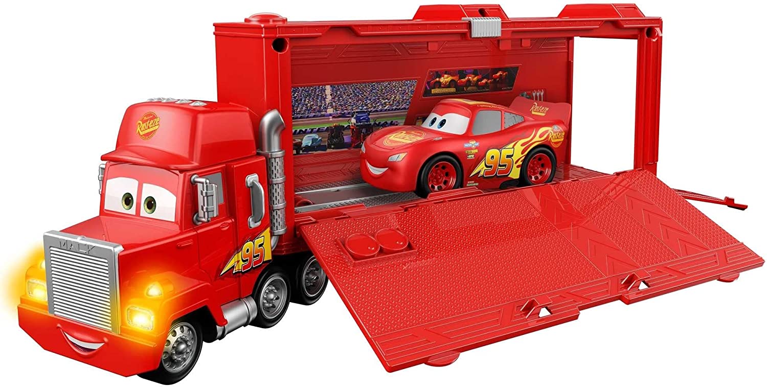 Disney Cars Track Talkers Chat And Haul Mack - Zappies