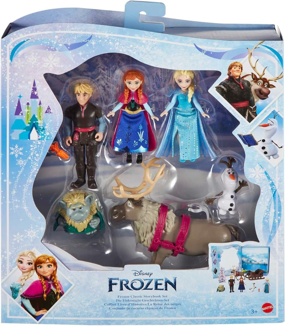 Frozen Story Pack With 6 Characters - Zappies