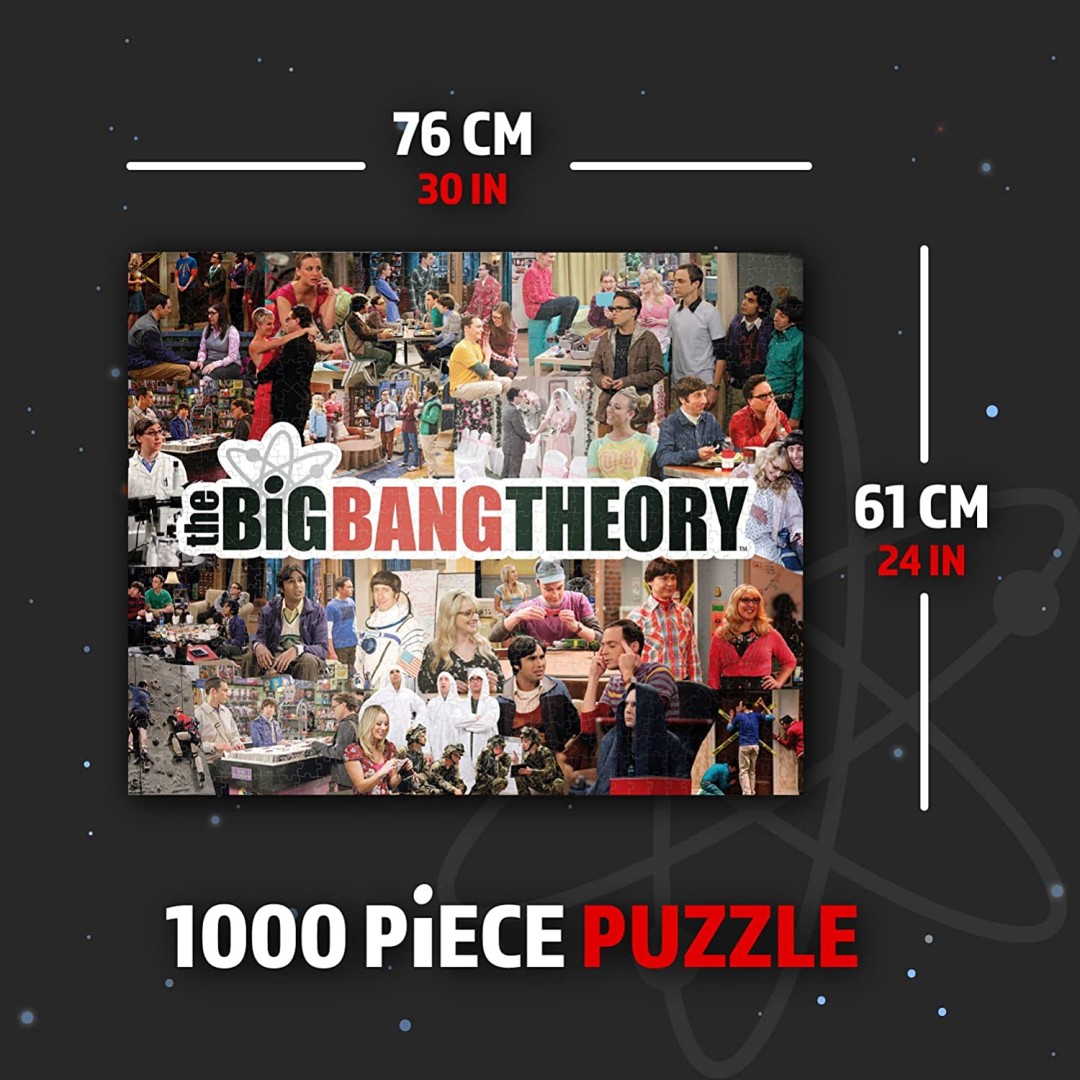 The Big Bang Theory 1000 Puzzle - Zappies