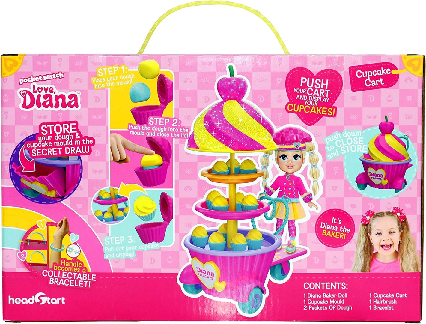 Love Diana Doll Food Stall - Zappies