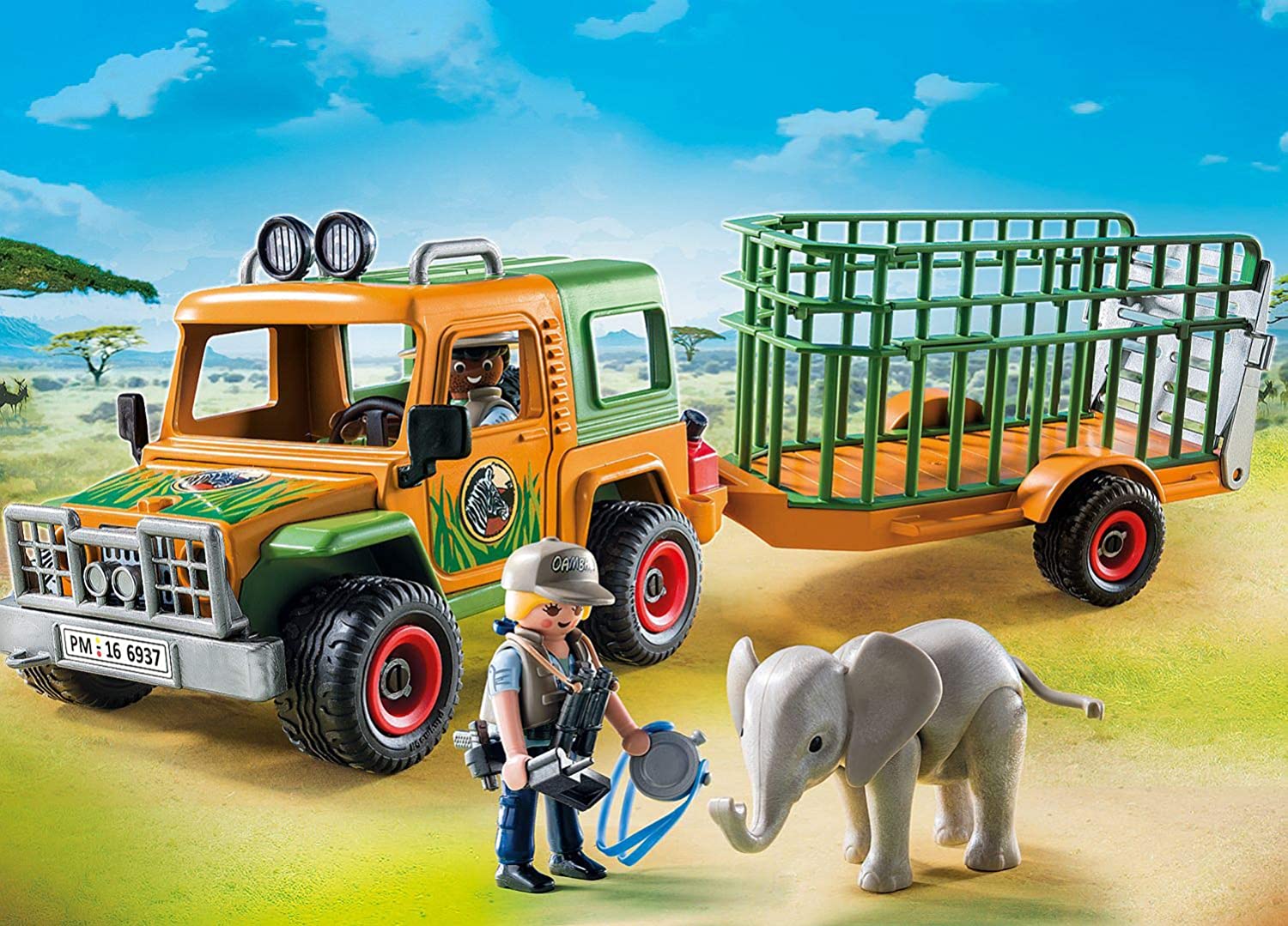 Playmobil Rangers Truck With Elephant - Zappies