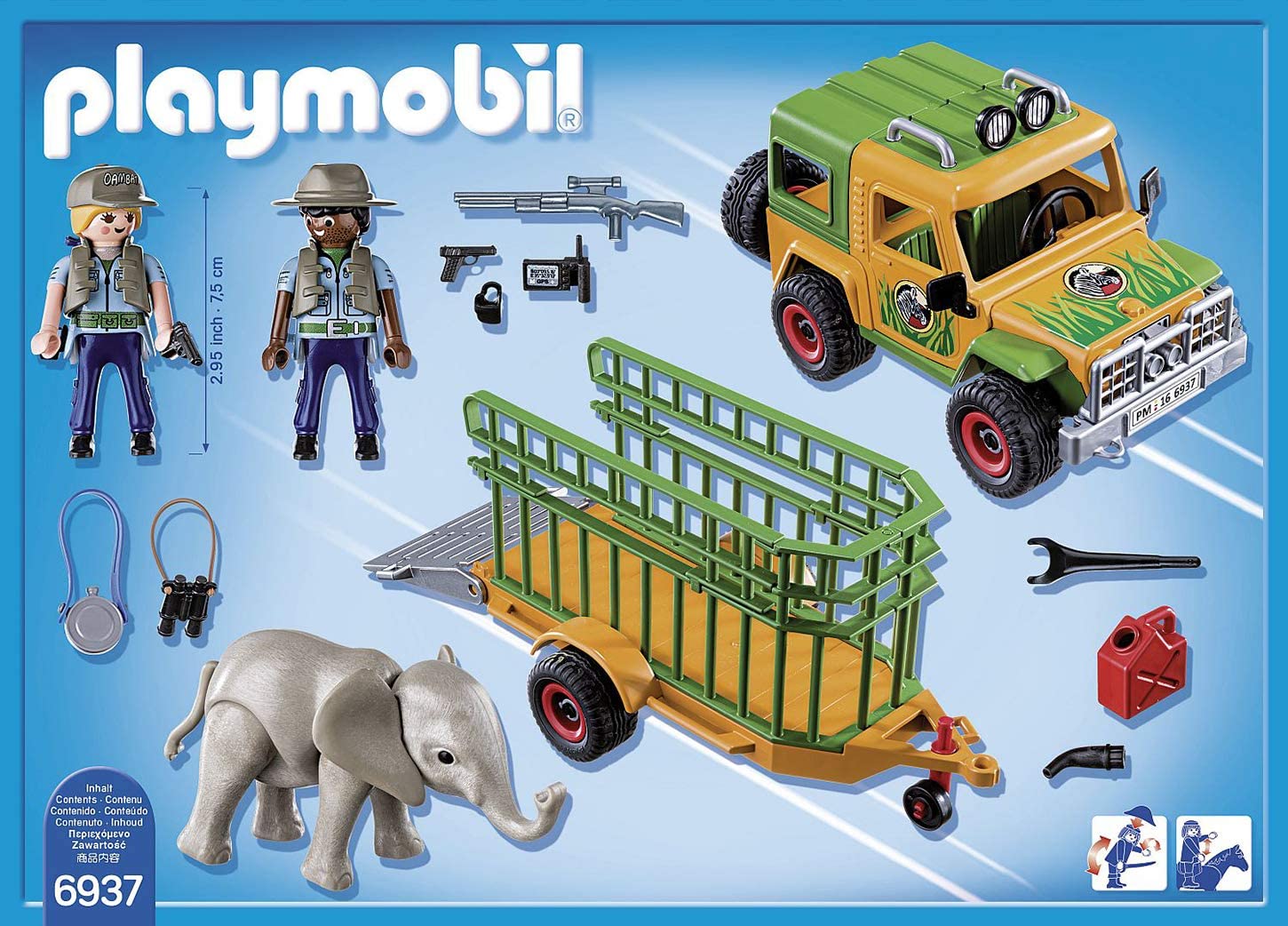 Playmobil Rangers Truck With Elephant - Zappies