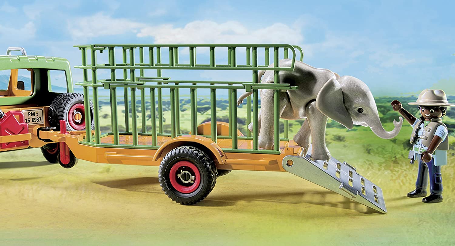 Playmobil Rangers Truck With Elephant - Zappies