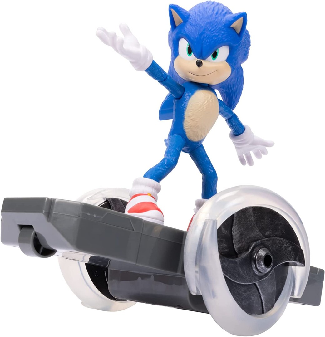 Sonic 2 Movie 2.5 Figure And Battle Playset - Zappies