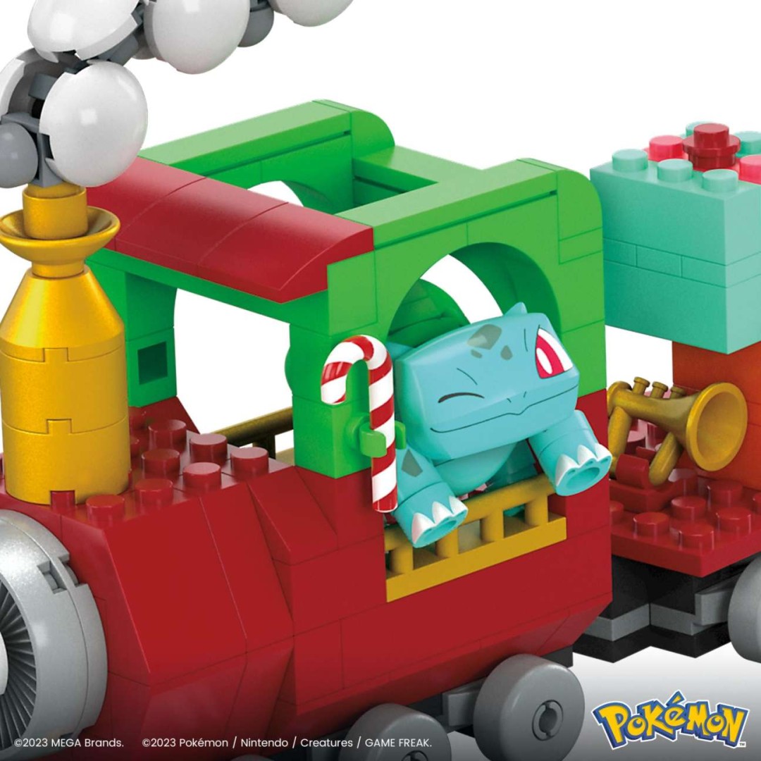 Pokemon Action Figure Holiday Train - Zappies