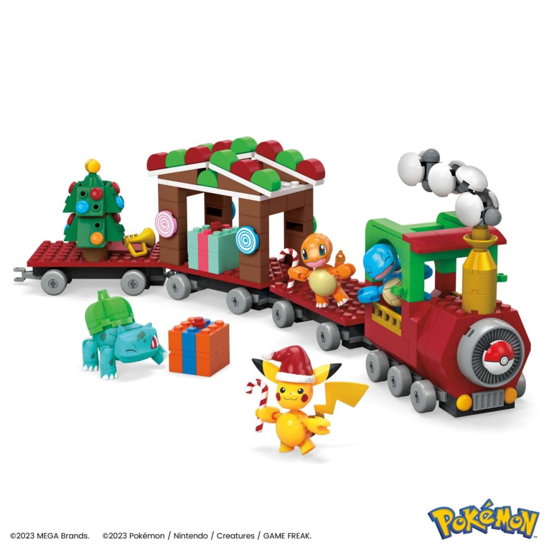 Pokemon Action Figure Holiday Train - Zappies