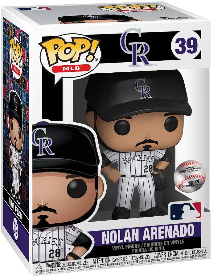 Funko Pop Mlb- Rockies- Nolan Arenado - Zappies